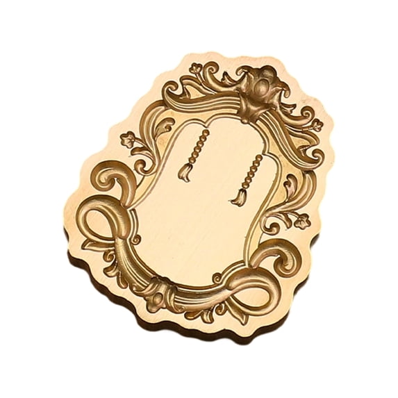 Wax Seal Stamp Head with Floral Embossed Design for Wedding Invitations ...