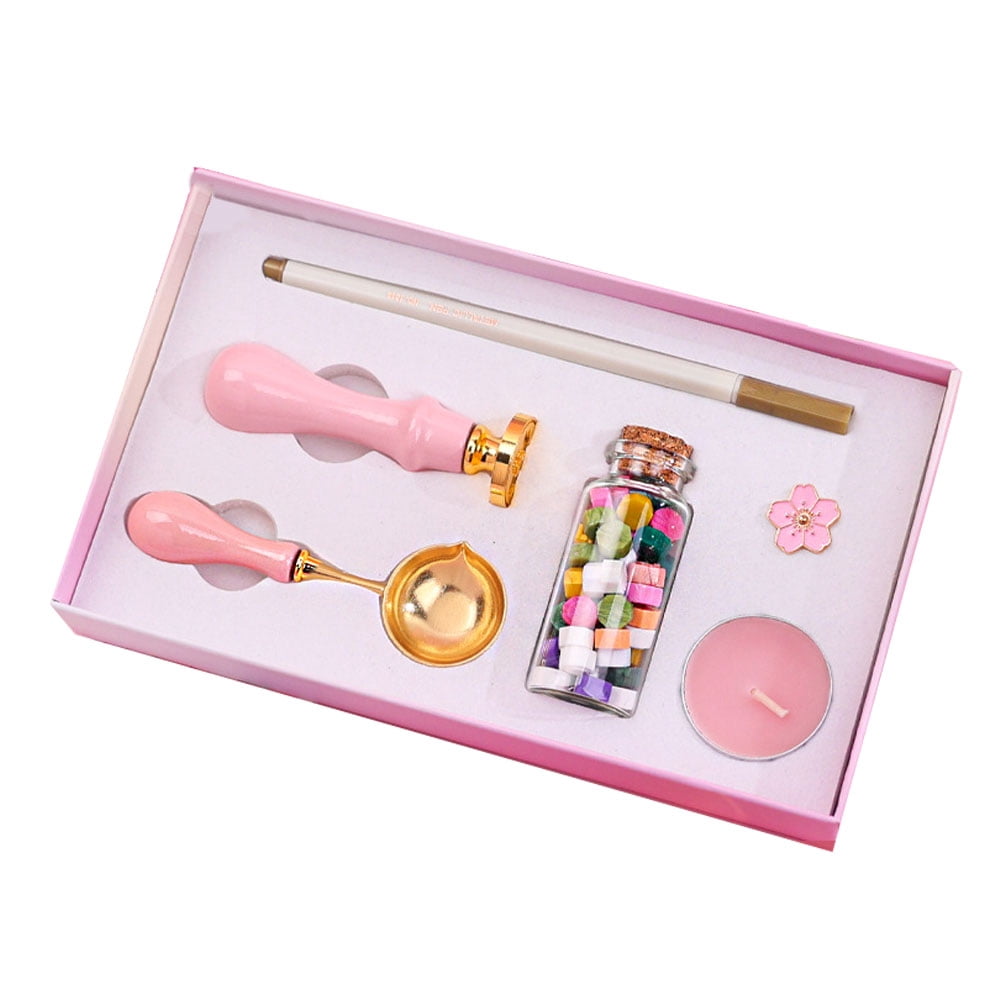 Wax Seal Stamp Kit, Sealing Wax Beads and Marker Pen, for Holiday ...