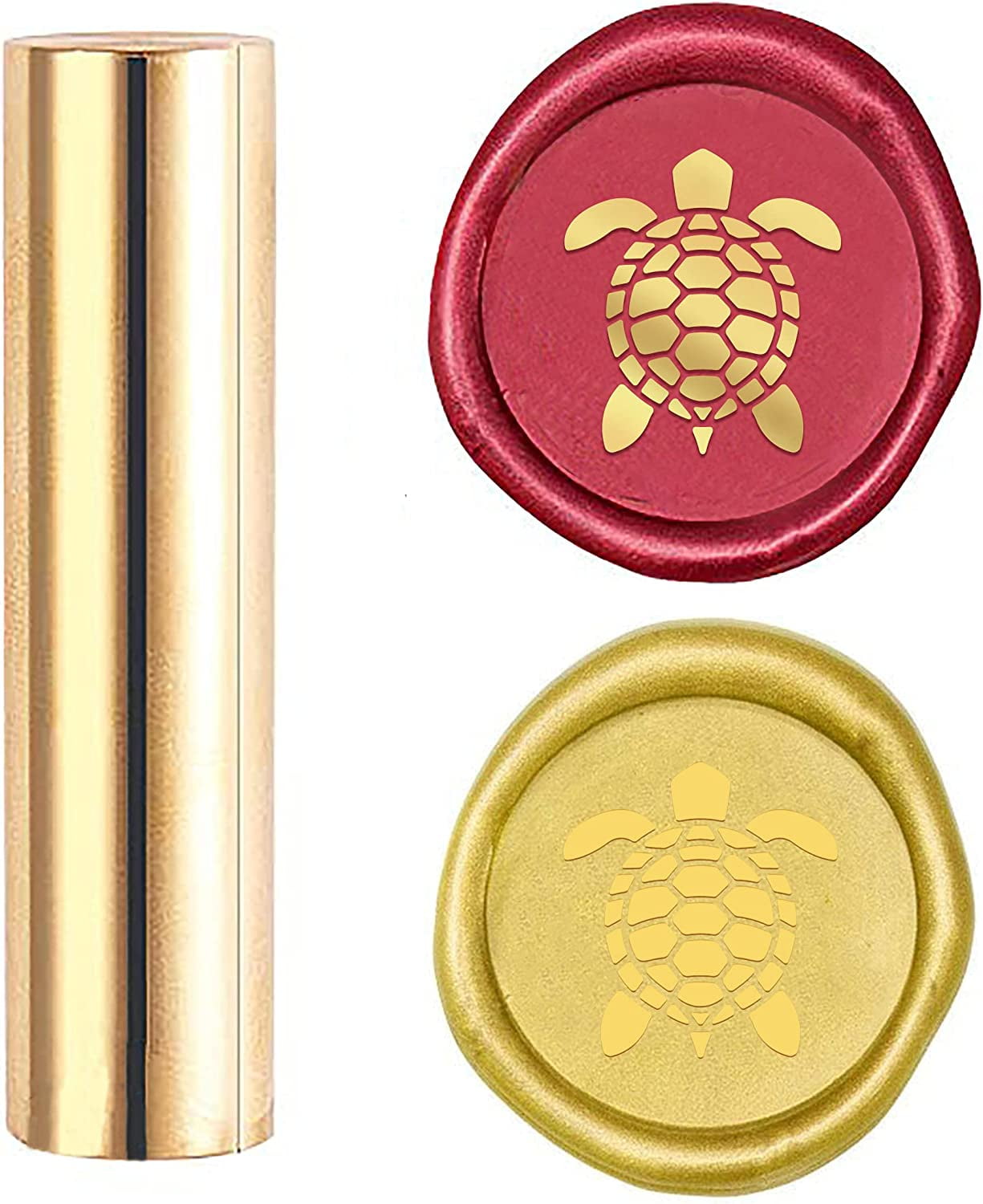 Wax Seal Stamp Sea Turtle Sealing Wax Stamps 15mm Mini Brass Sealing ...