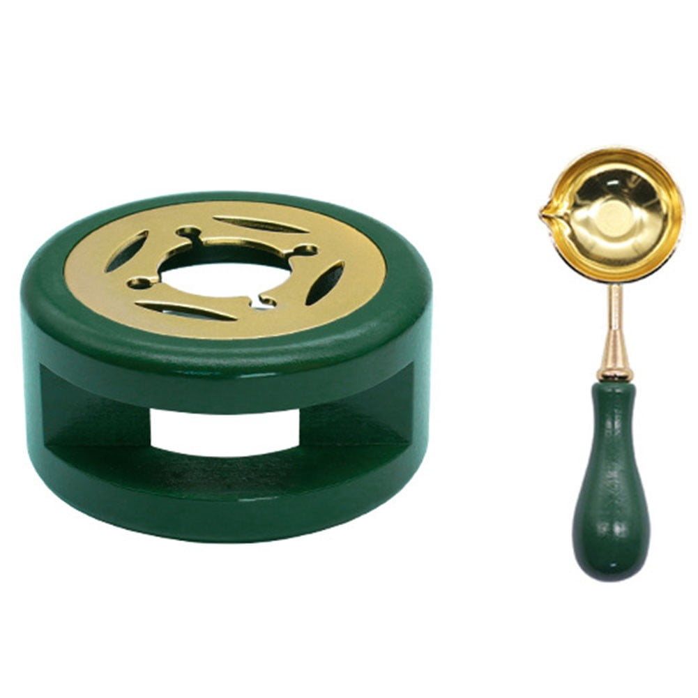 Wax Seal Stamp Set Lacquer Furnace With Spoon Wax Seal Melting Furnace ...