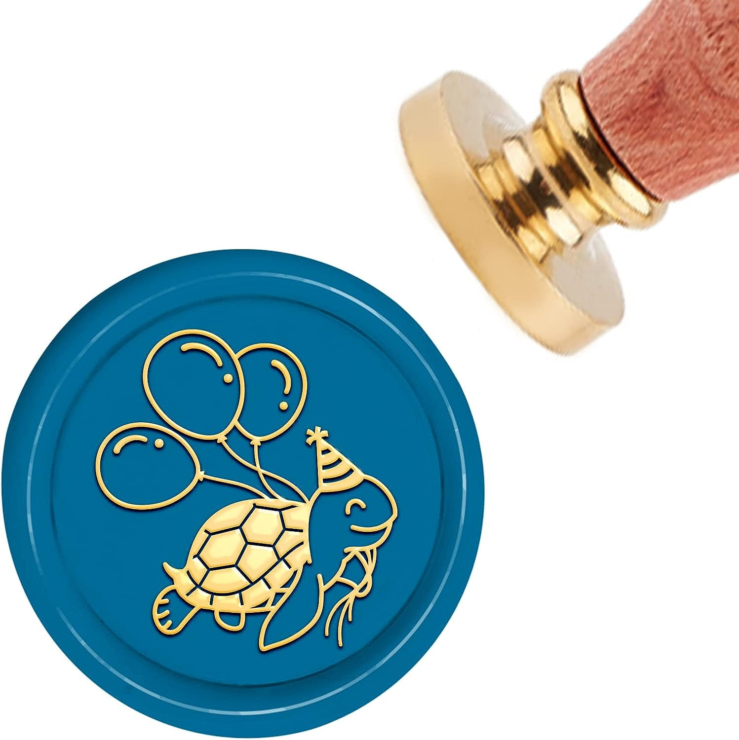 Wax Seal Stamp Turtle Vintage Sealing Wax Stamps Birthday 30mm 1.18inch ...