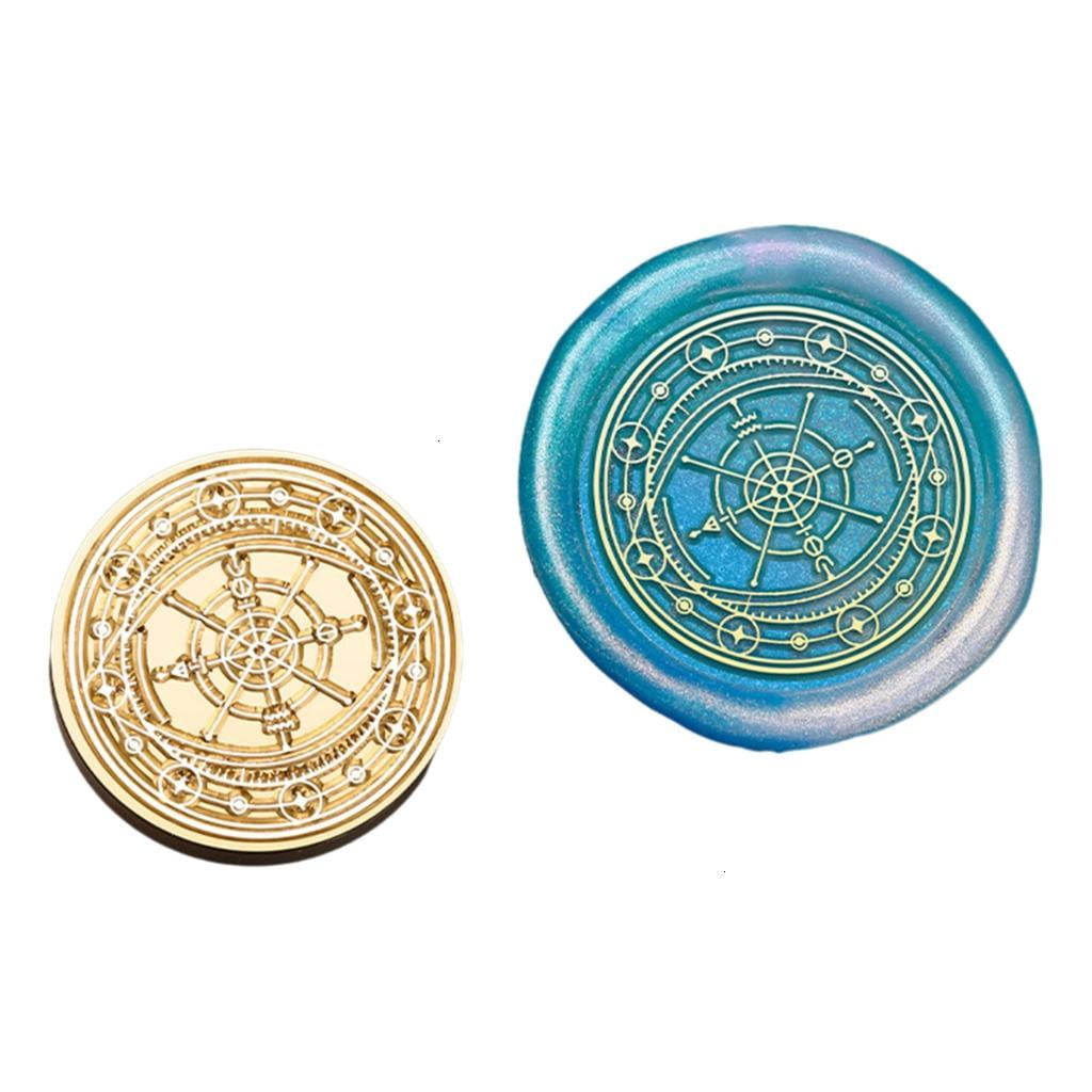Wax Seal Stamp for Card Decorations Astronomical Series Sealing Waxed ...