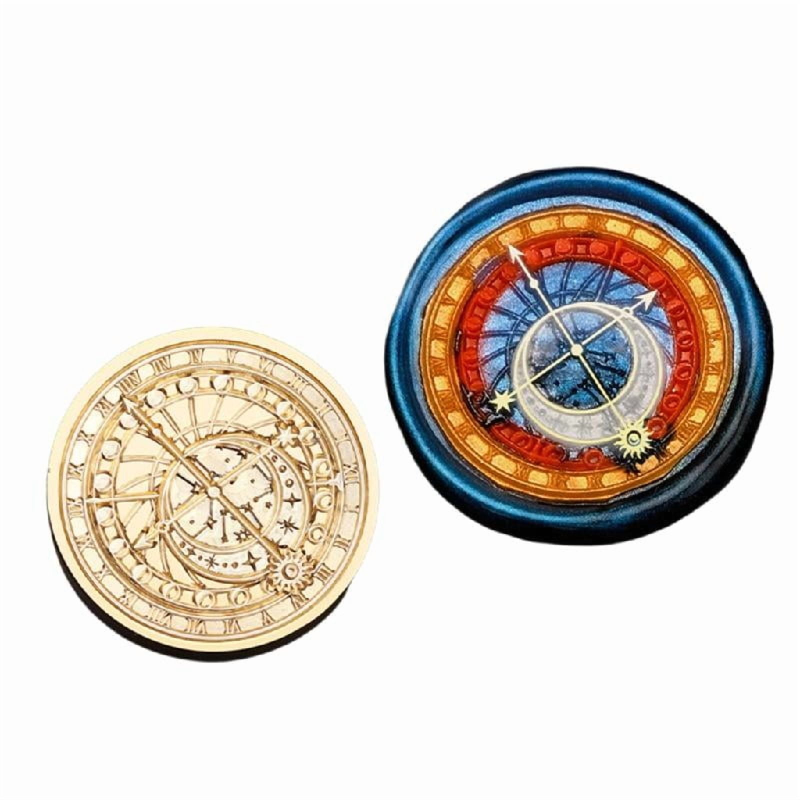 Wax Seal Stamp for Card Decorations Astronomical Series Sealing Waxed ...
