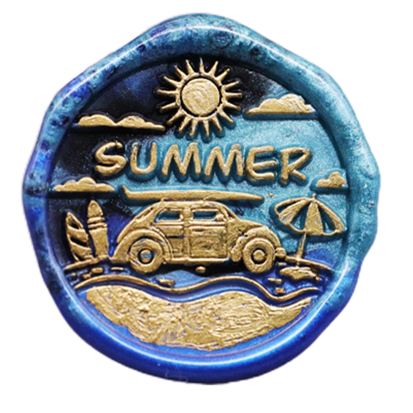 Wax Sealing Stamp for Head 0.98Inch Brass Stamp Screw Interface Easy to ...