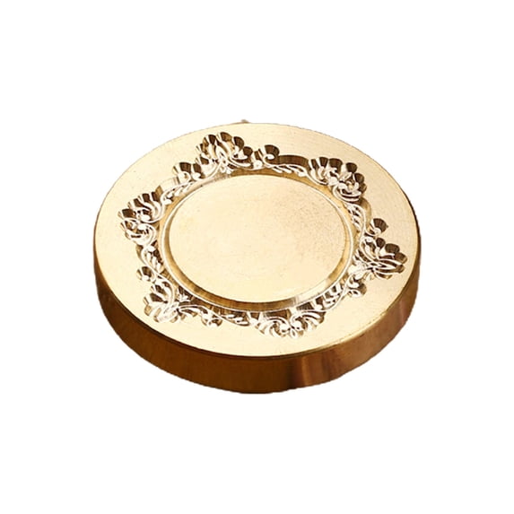 Wax Stamp Head, Round/Oval/Square Sealing Wax Stamp Head Replacement ...