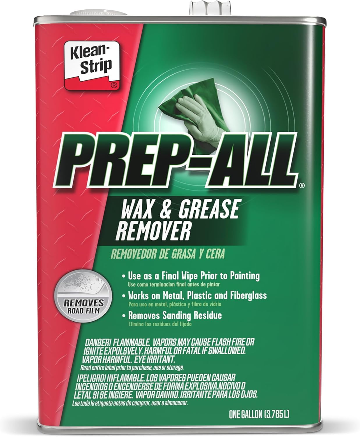Wax and Grease Remover, Multi-Surface Paint Prep Cleaner, Effective for ...
