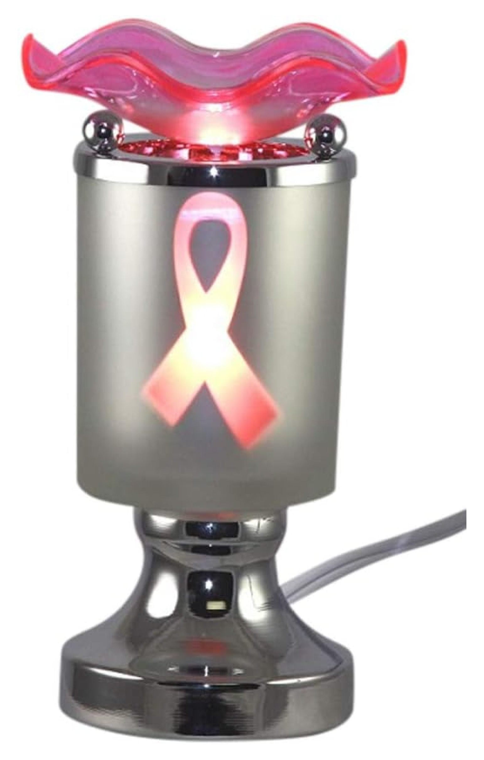 Wax s Tart Burner Oil Warmer Electric Touch Ribbon Breast Cancer ...