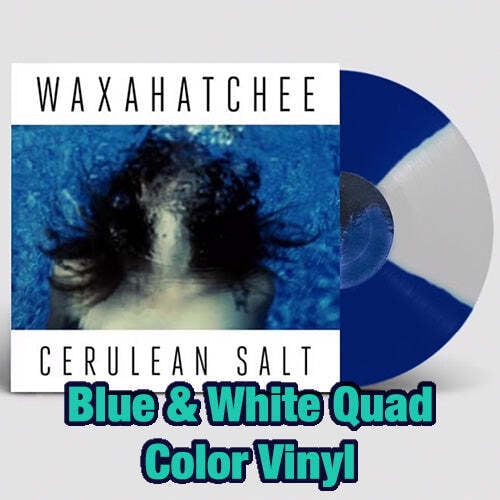 Waxahatchee - Cerulean Salt (Blue & Whte Quad LP Vinyl) - Walmart.com
