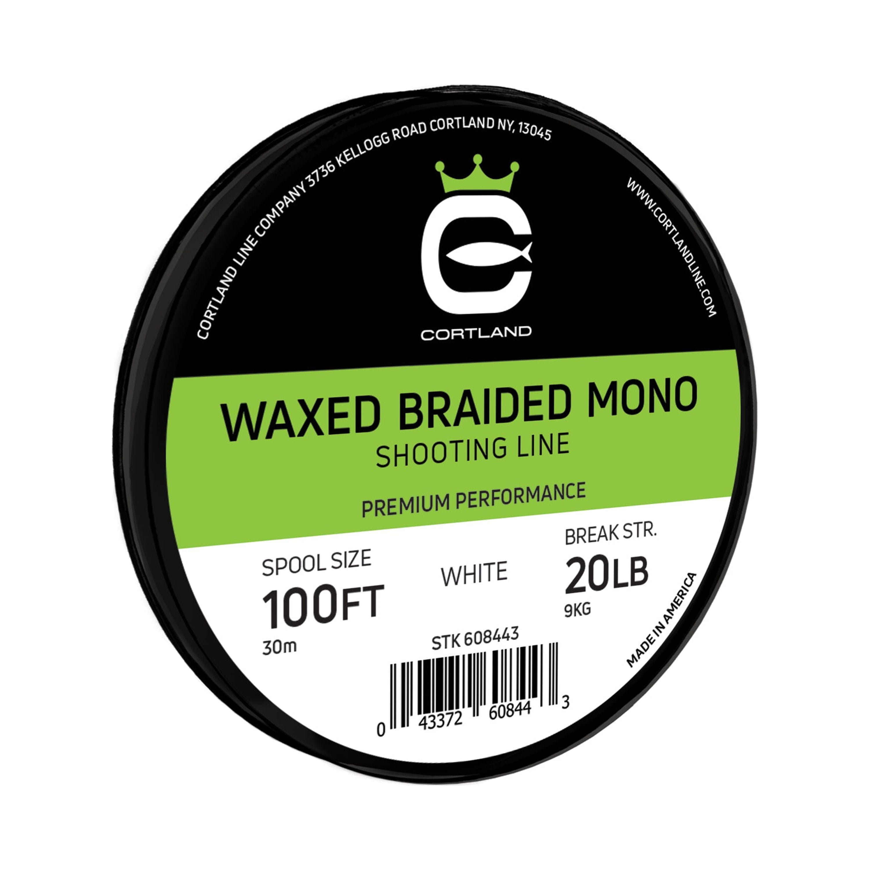 Waxed Braided Mono Shooting Line - Walmart.com