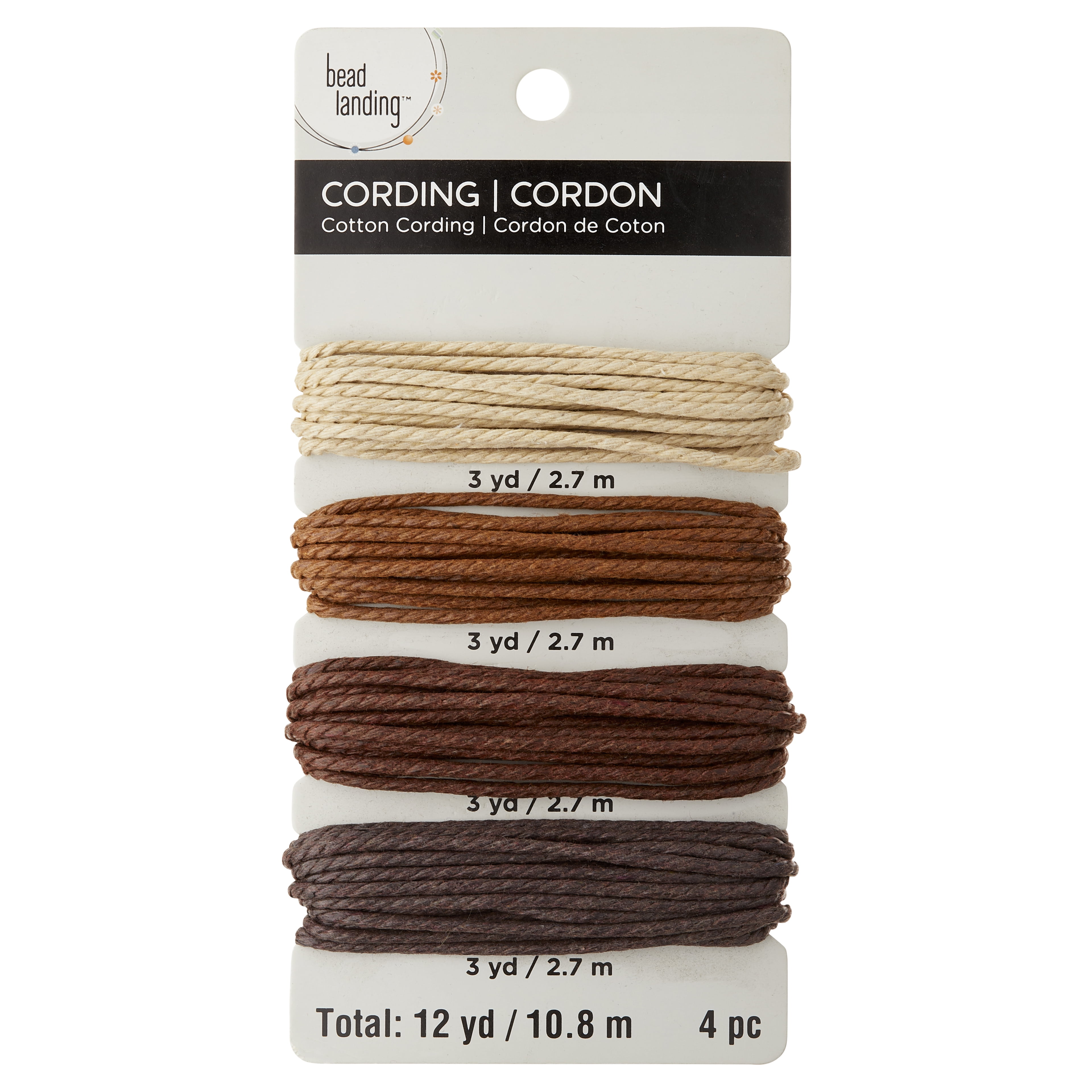 Waxed Cotton Cording By Bead Landing™ - Walmart.com
