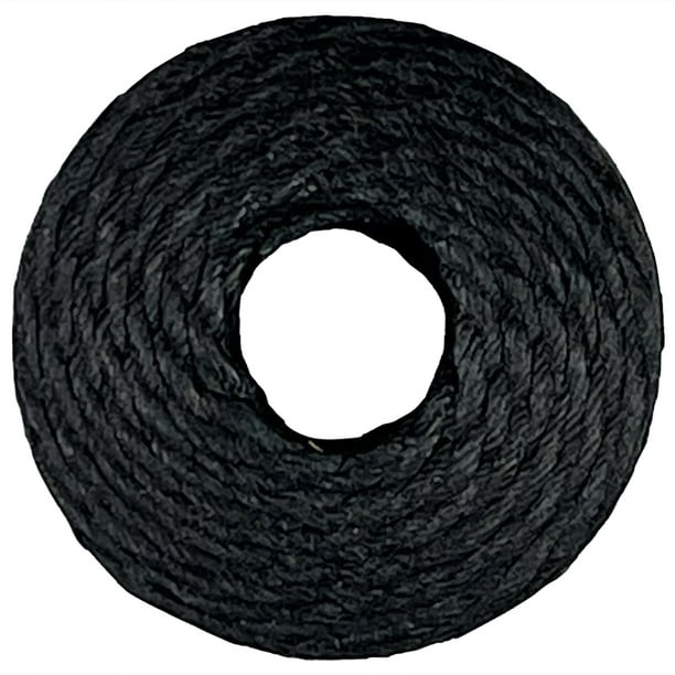 Waxed Linen Threads, 22.5m (25 yards) (Black) - Walmart Business Supplies