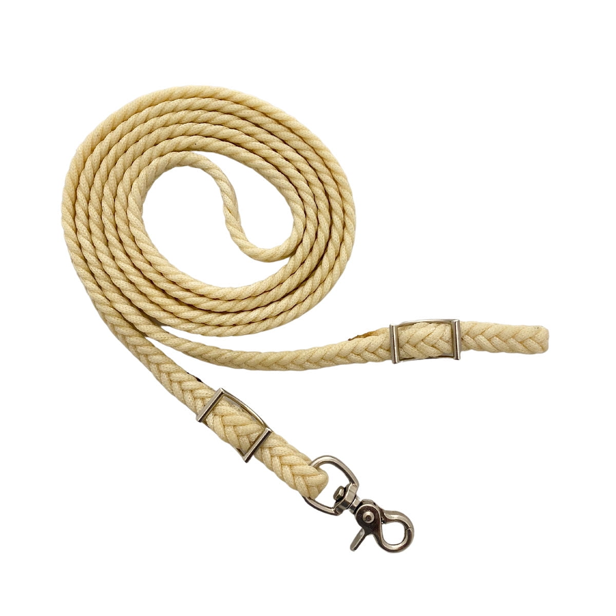 AJ Tack Waxed Nylon Roping Reins - 8 ft x 1/2 in - Walmart.com