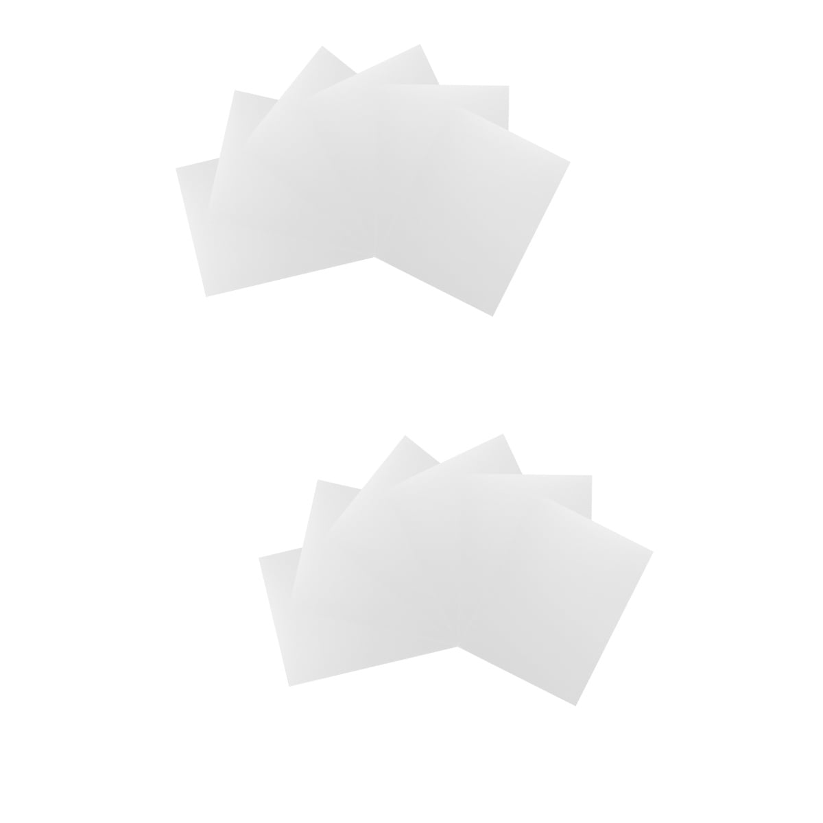 Waxed Paper Stencil Sheets PVC Material Transparent Stencils Blanks ...