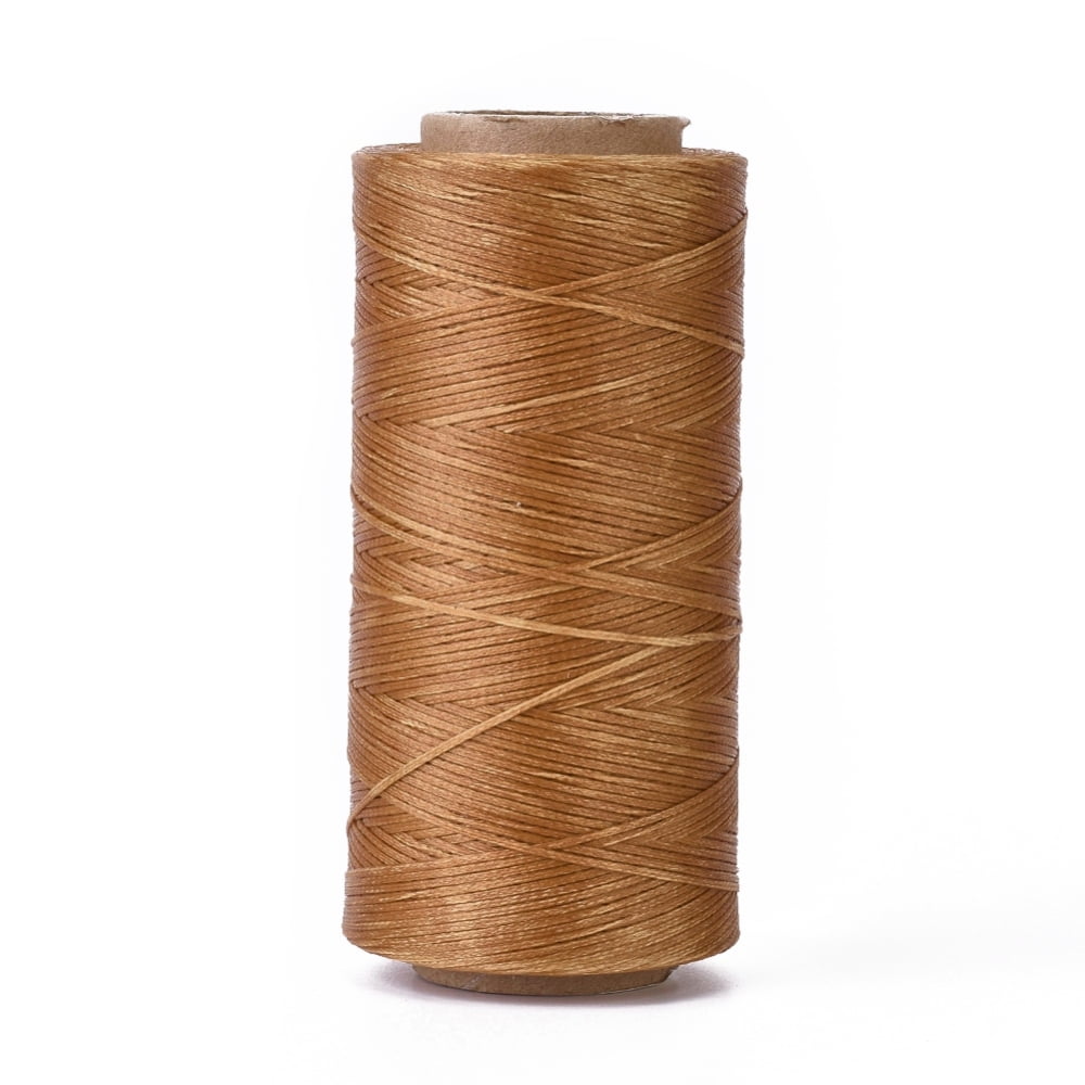 Waxed Polyester Cord Micro Macrame Cord Waxed Sewing Thread Flat Dark ...