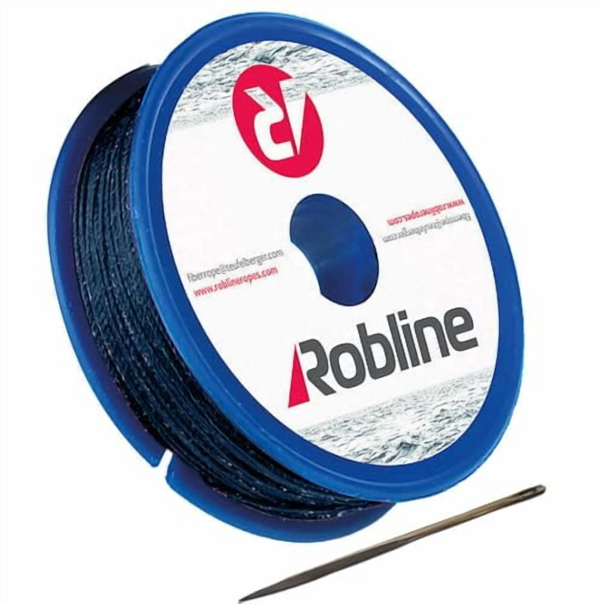 Waxed Tackle Yarn Whipping Twine Kit w/Needle - Dark Navy Blue - .8mm x ...