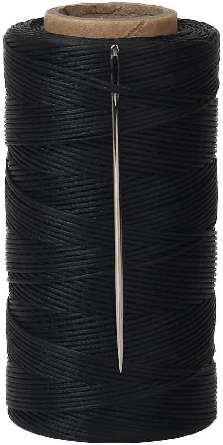 Waxed Thread, 328 Yards 150D 1MM Leather Sewing Waxed Thread with ...