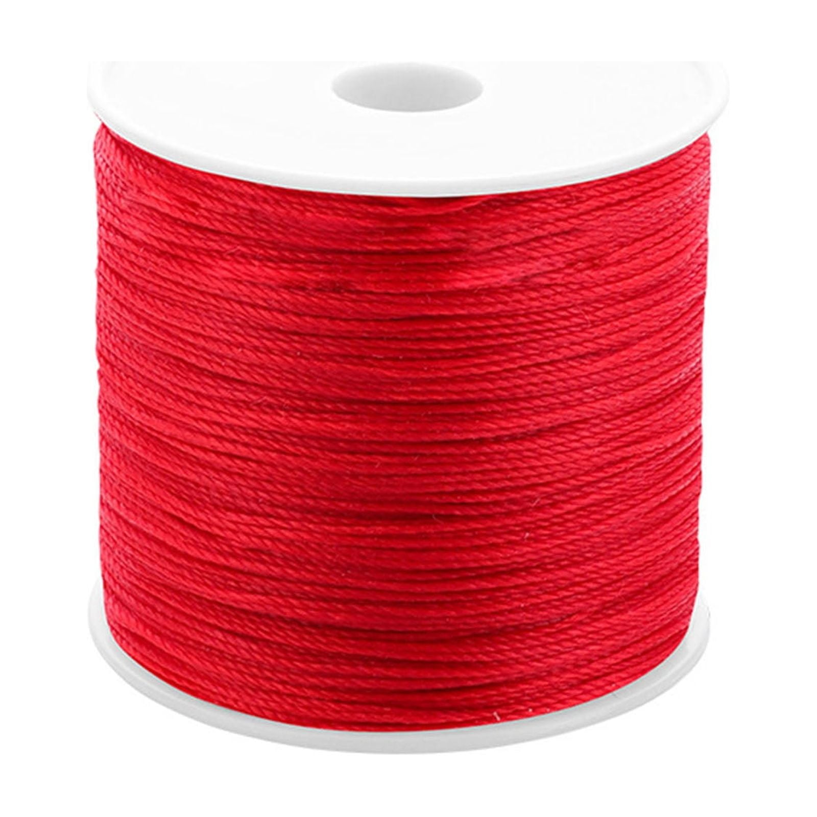 Waxed Thread Cord 0.5mm Leather Sewing Waxed Thread 115 Yards/Spool for ...