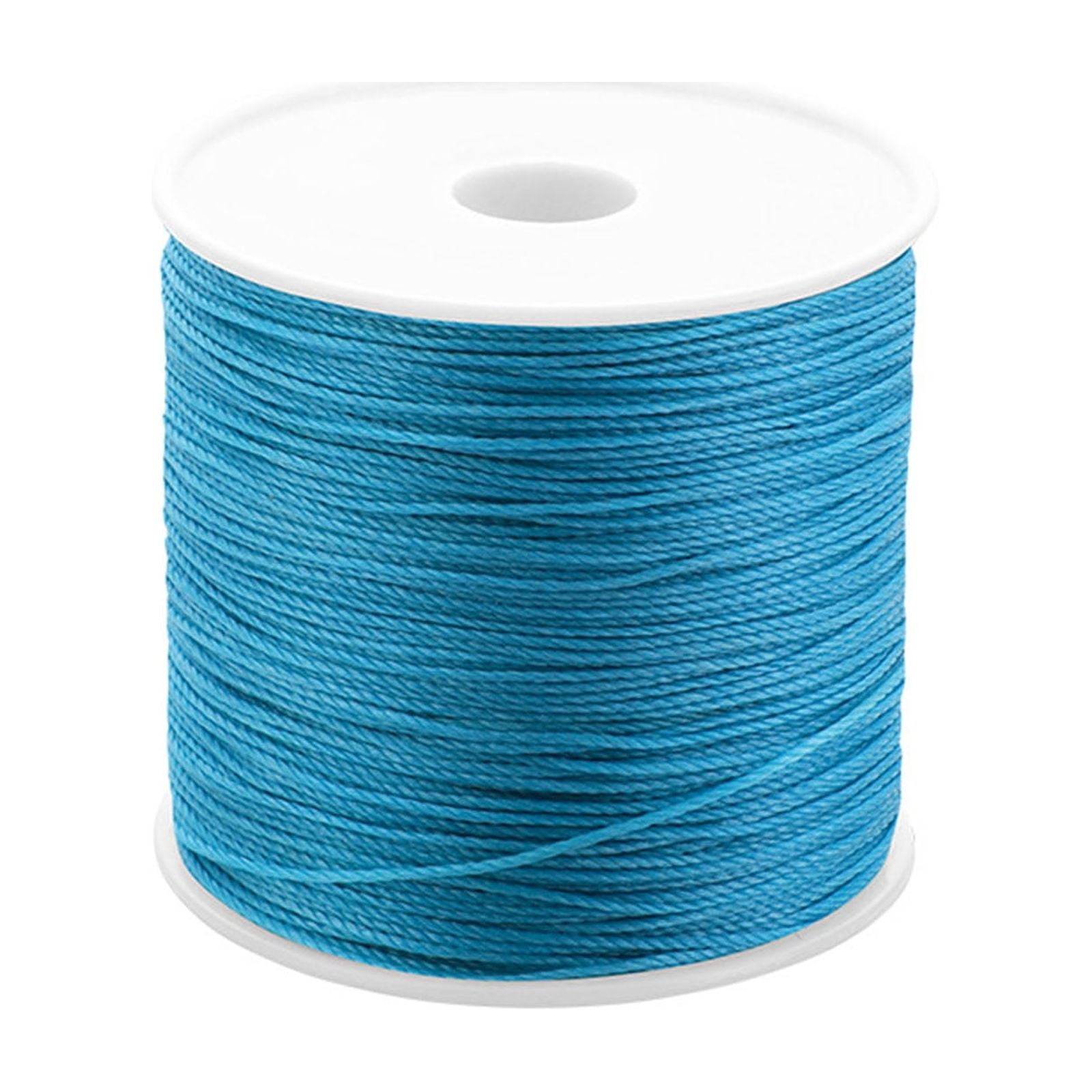 Waxed Thread Cord 0.5mm Leather Sewing Waxed Thread 115 Yards/Spool for ...