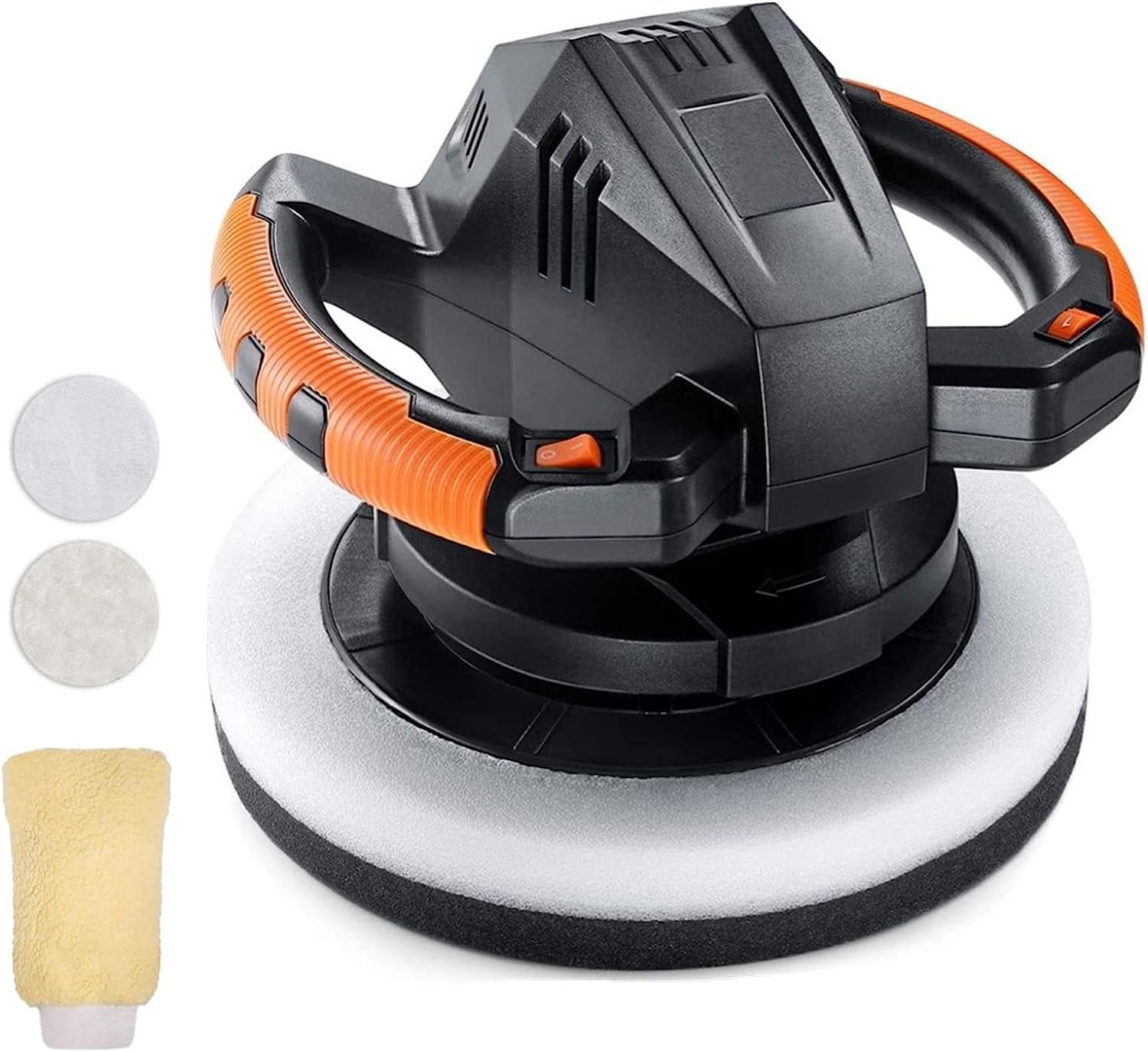 Waxer Polisher 10 Inch, 1.1Amp Action Random Orbital Car Buffer ...