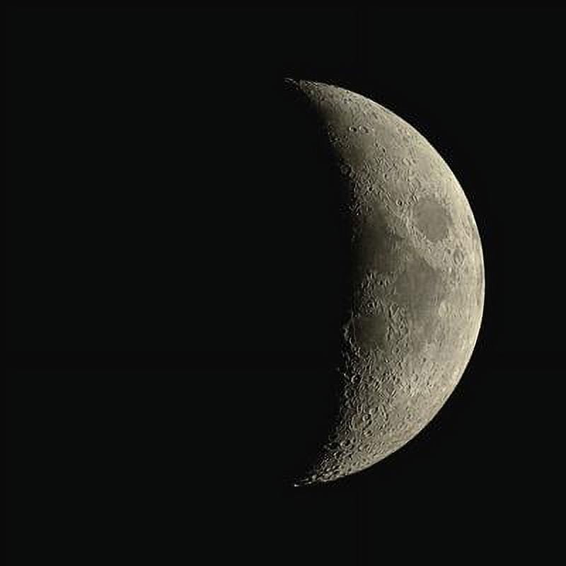 Waxing Crescent Moon, Unframed Photographic Print Wall Art by Eckhard ...