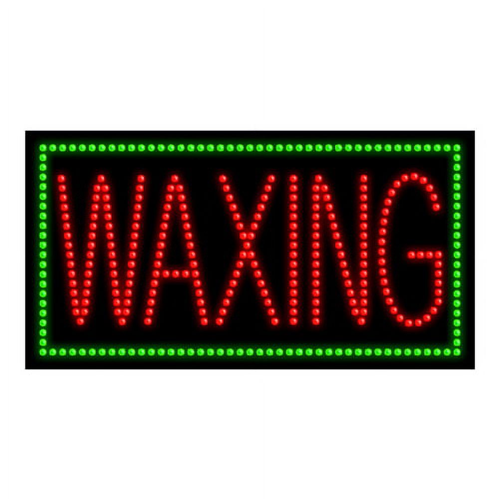 Waxing-LED Dots Sign Made in USA - Walmart.com