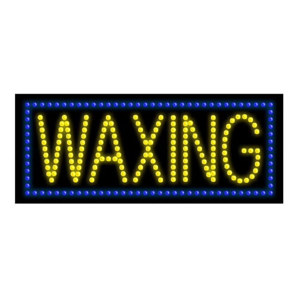 Waxing-LED Dots Sign Made in USA - Walmart.com