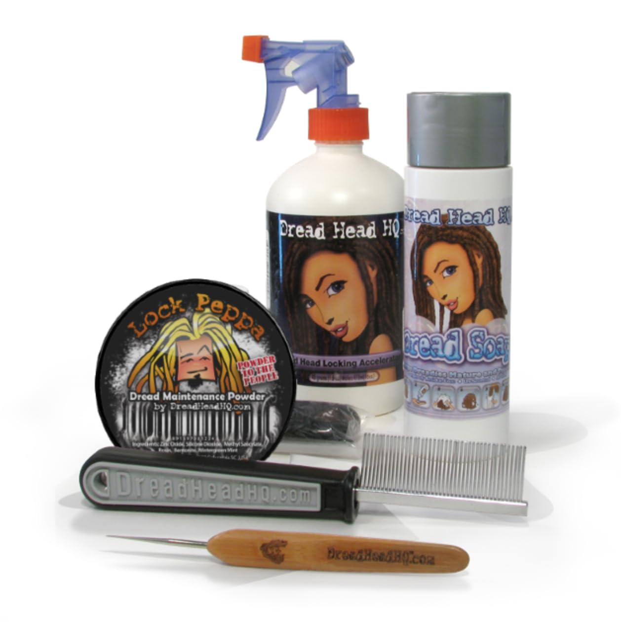 Waxless Dread Kit for Dreadlocks by DreadHeadHQ - Walmart.com