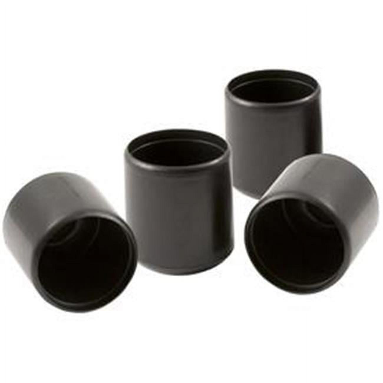 Waxman 4656595N 1 in. Vinyl Heavy-Duty Chair Tip - Black, 4 Count ...