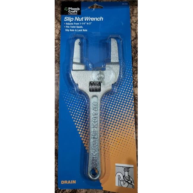 Waxman 7717200N 1 x 3 in. Adjustable Slip Nut Wrench - Walmart.com