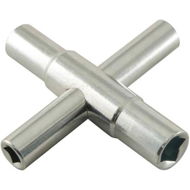 Waxman 7716400N, Steel, 4-Way Sillcock Key, Pipe Fittings & Couplers ...