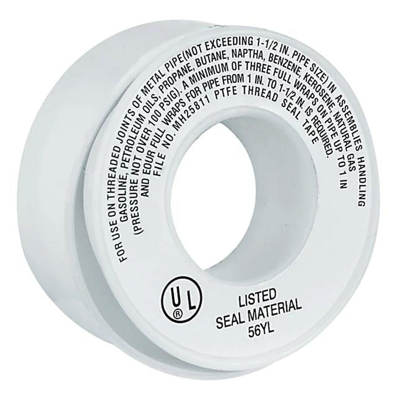 Waxman Consumer Products Group .50 in. X 300 in. Pipe Thread Tape .50 ...