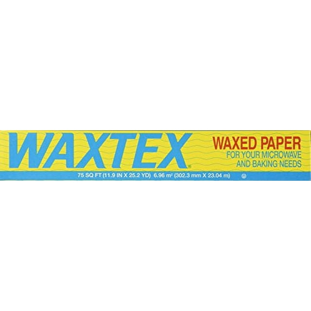 Waxtex Microwave and Baking Wax Paper Roll (75 Feet) - Walmart.com