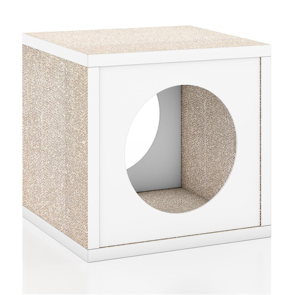 Way Basics Cat Scratcher Cube Scratching Post (Tool-Free Assembly ...