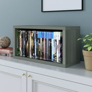 Sliding Door Media Cabinet, White - Walmart.com