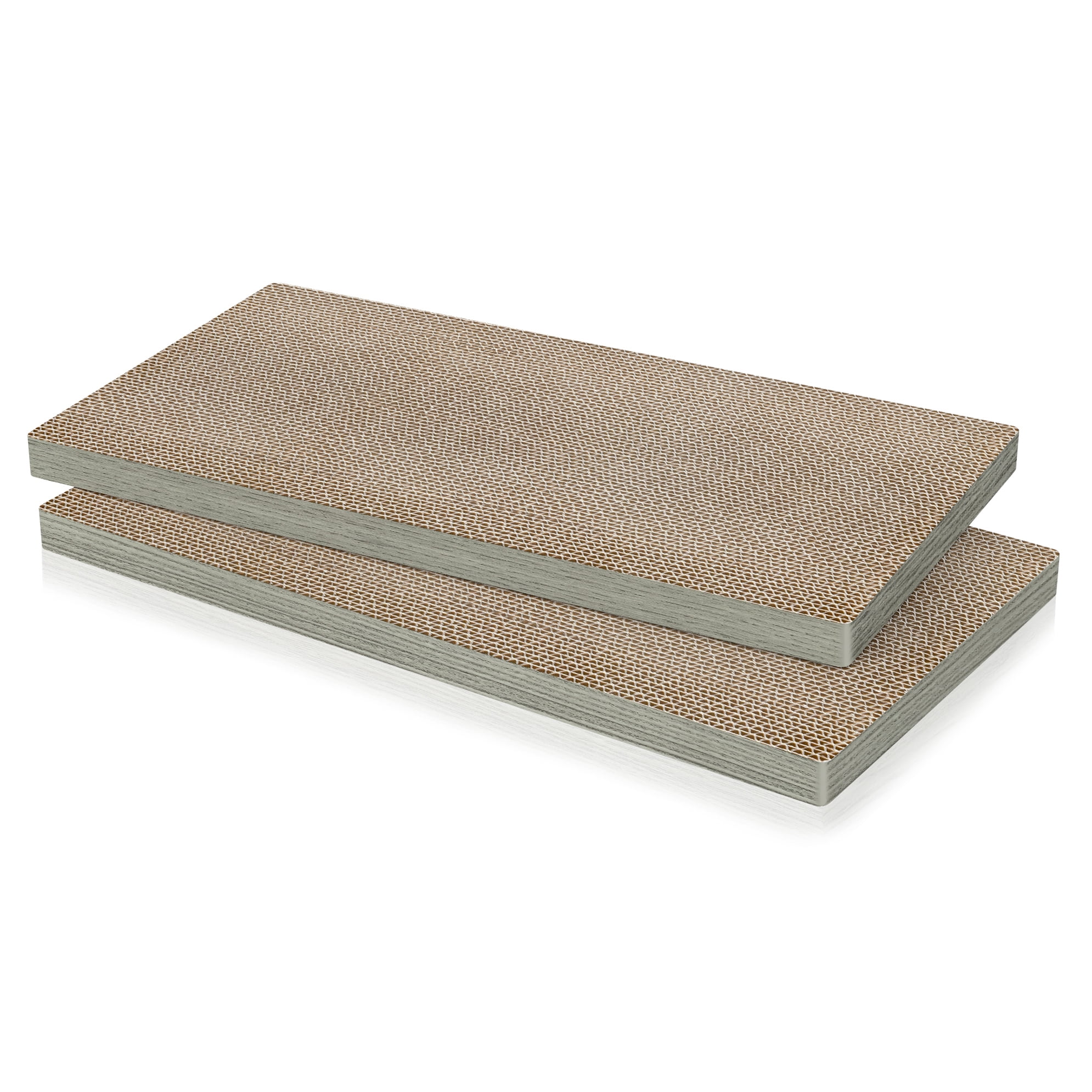 Way Basics Premium Cat Scratcher 2 Pack, London Grey - Walmart.com
