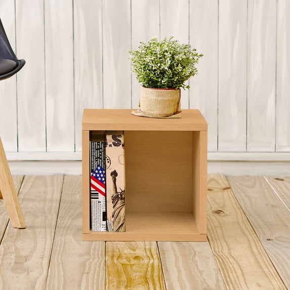 Way Basics Single Storage Square Cube, Cedar - Walmart.com