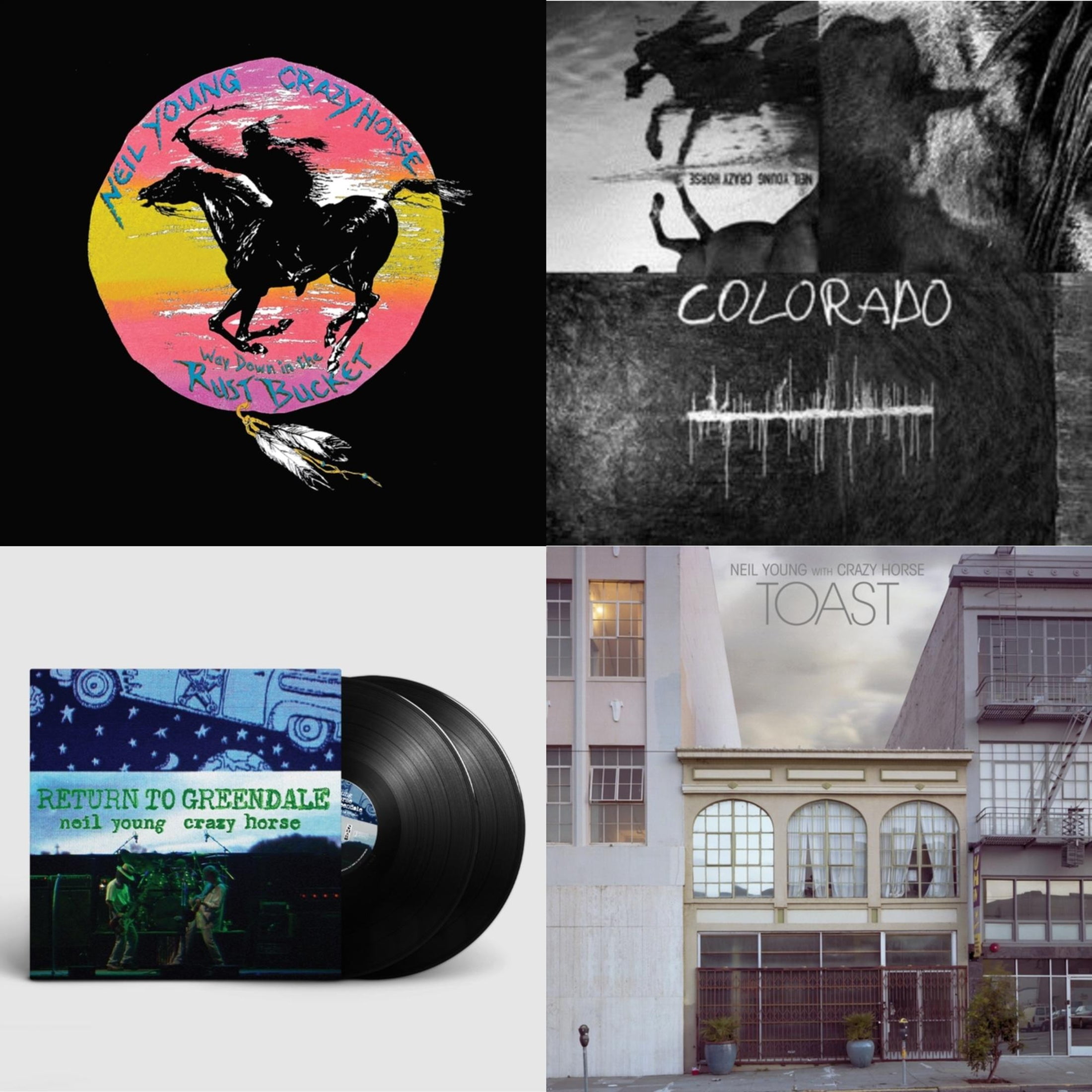 Way Down In The Rust Bucket (4LP) & Colorado (3-Sided 2LP/7Inch ...