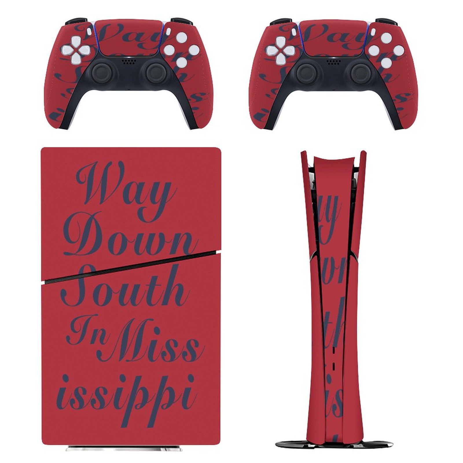 Way Down South PS5/PS5 Pro/PS5 Slim Digital Disc Skin Sticker For ...