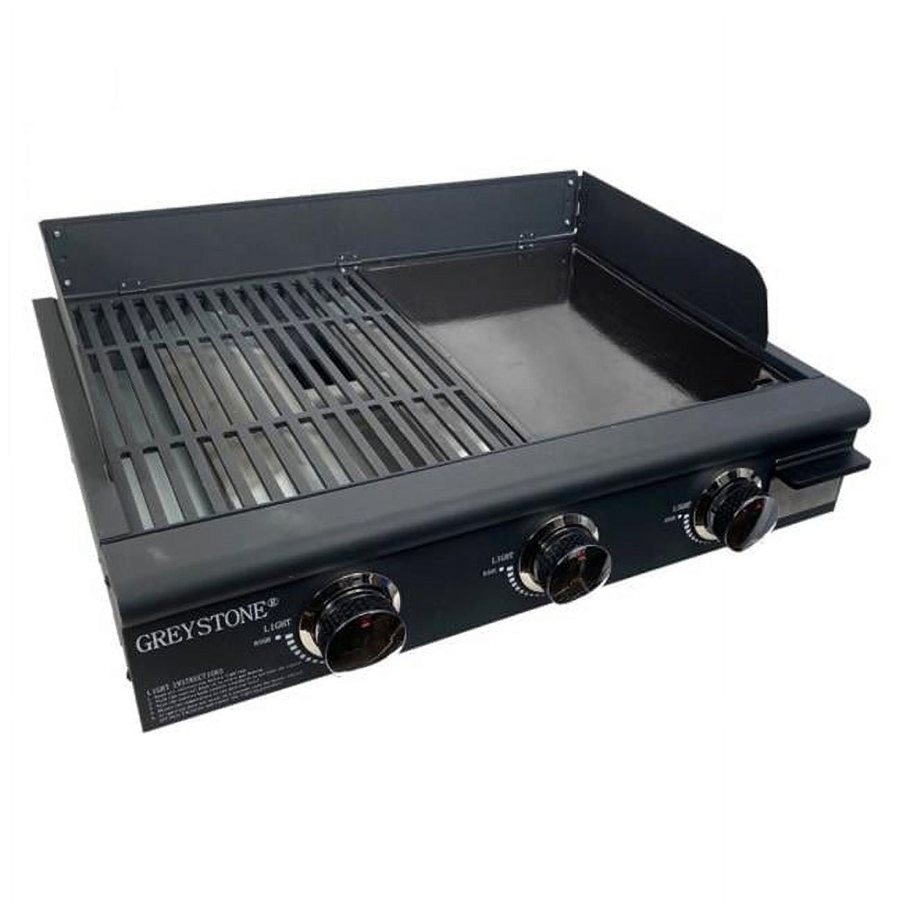 Way Interglobal 25 in Square Easy Cleaning Cast Iron Grill and Griddle ...