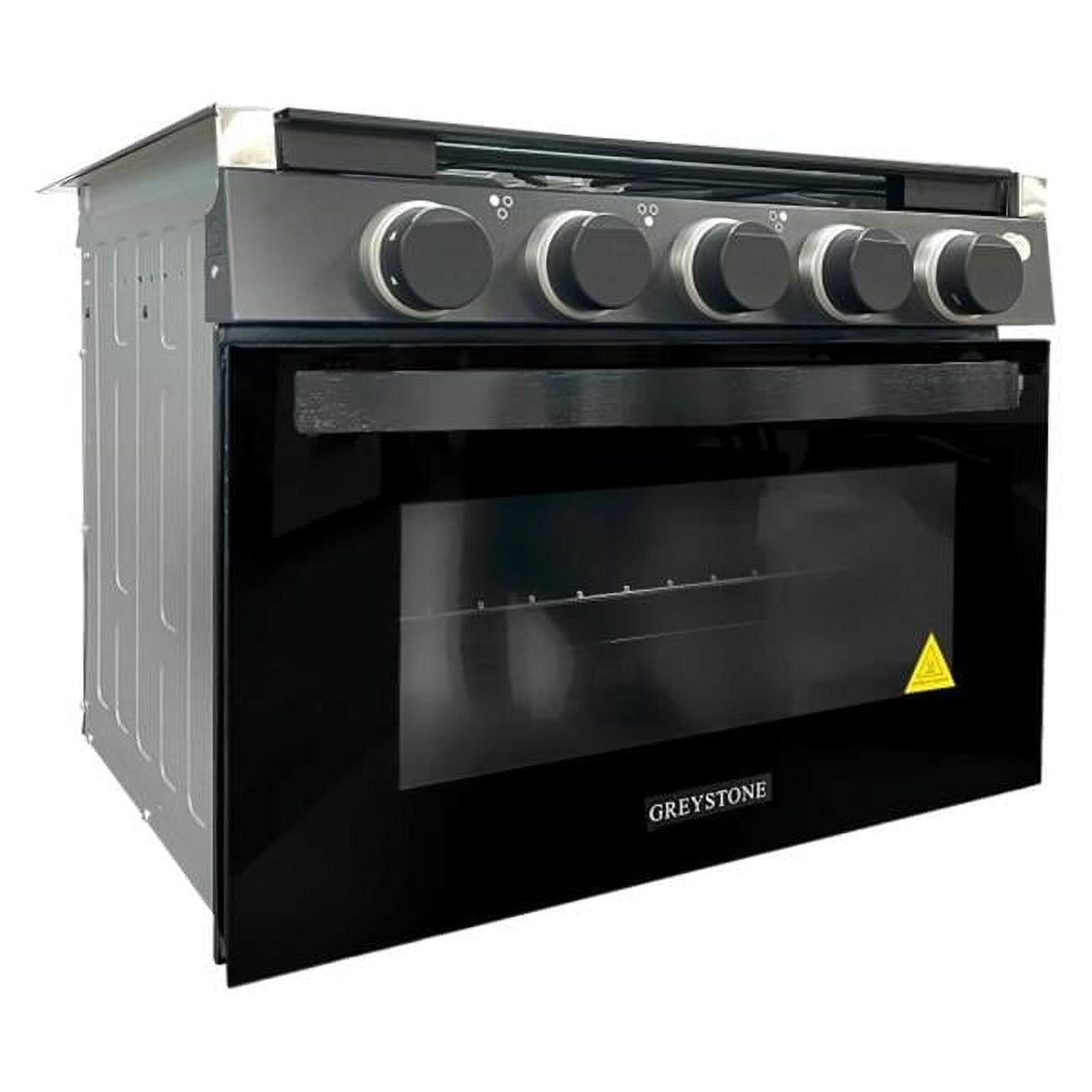 Way Interglobal WAYCF-RV17BB 17 in. 2022 Greystone 2 in 1 Gas Range ...