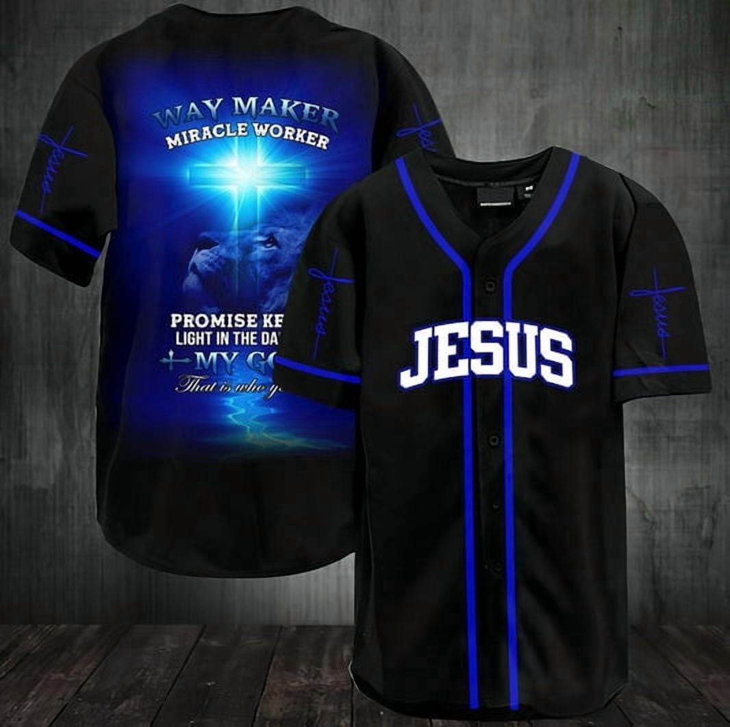 Way Maker Miracle Worker Baseball Jersey Shirt For Men and Women - Hot ...