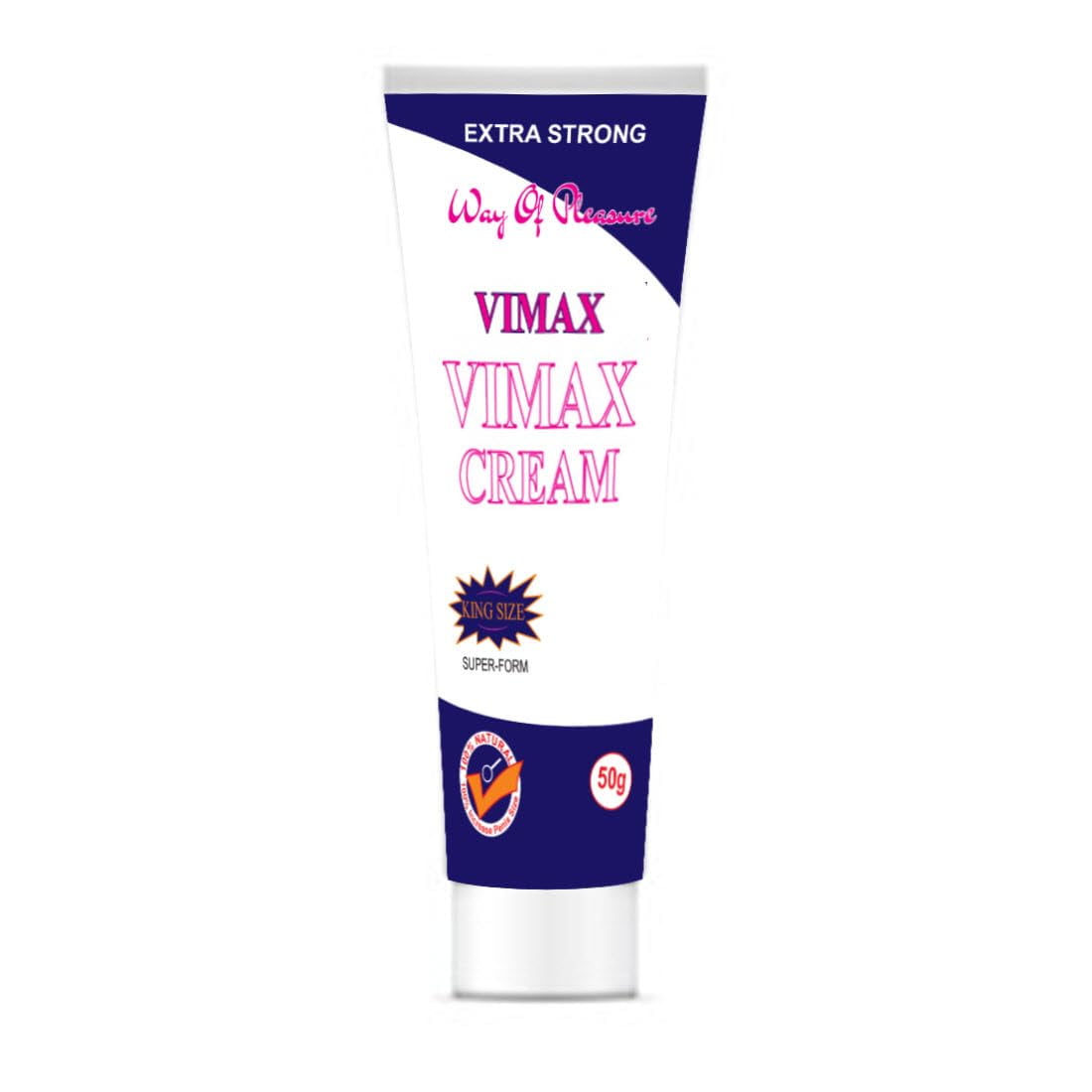 Way Of Pleasure Vimax Cream 50g For Men - Walmart.com