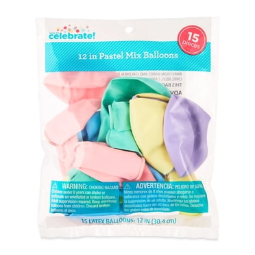 9" Pearl Mix Latex Balloons, 20 Pieces, by Way To Celebrate - Walmart ...