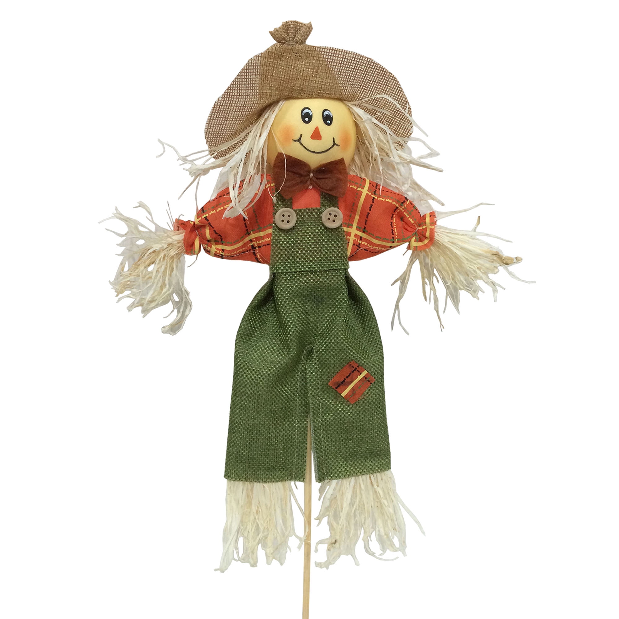 Way To Celebrate 16``h Scarecrow Pick Girl Sunflower - Walmart.com