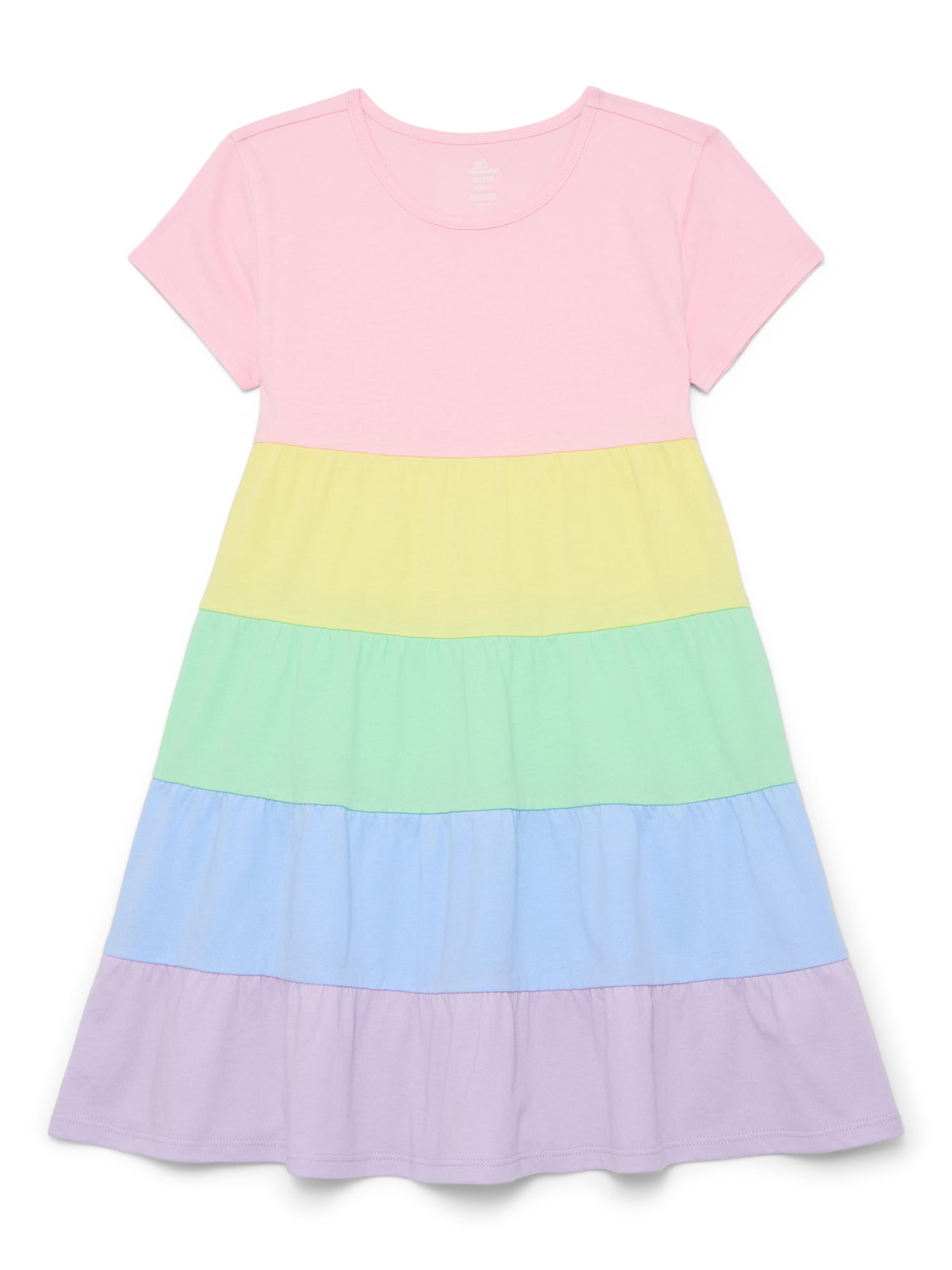 Easter Girls Dress with Short Sleeves from Way to Celebrate, Sizes 4-18 ...