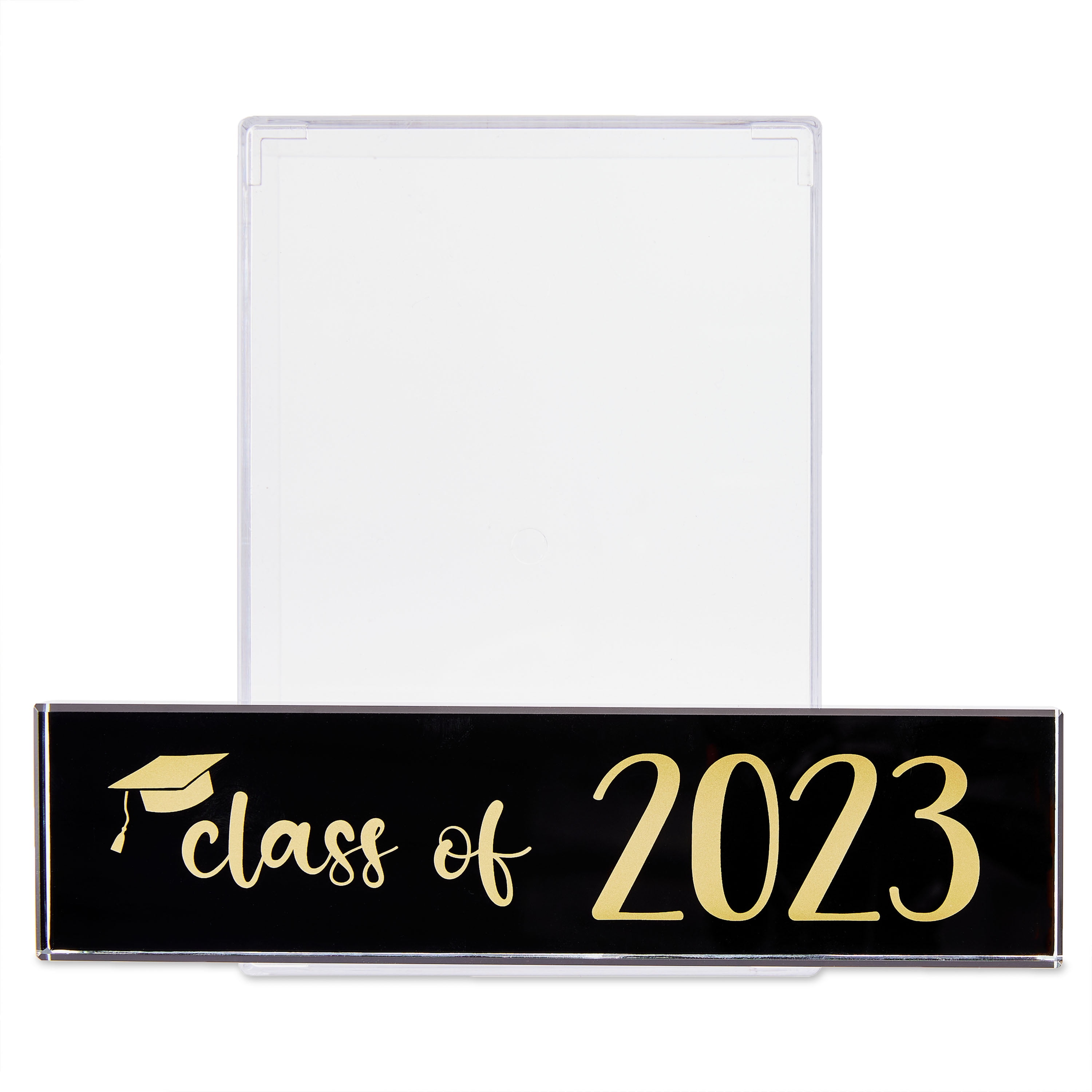 Way To Celebrate Graduation Class of 2023 Glass Desk Sign, 7.75 ...