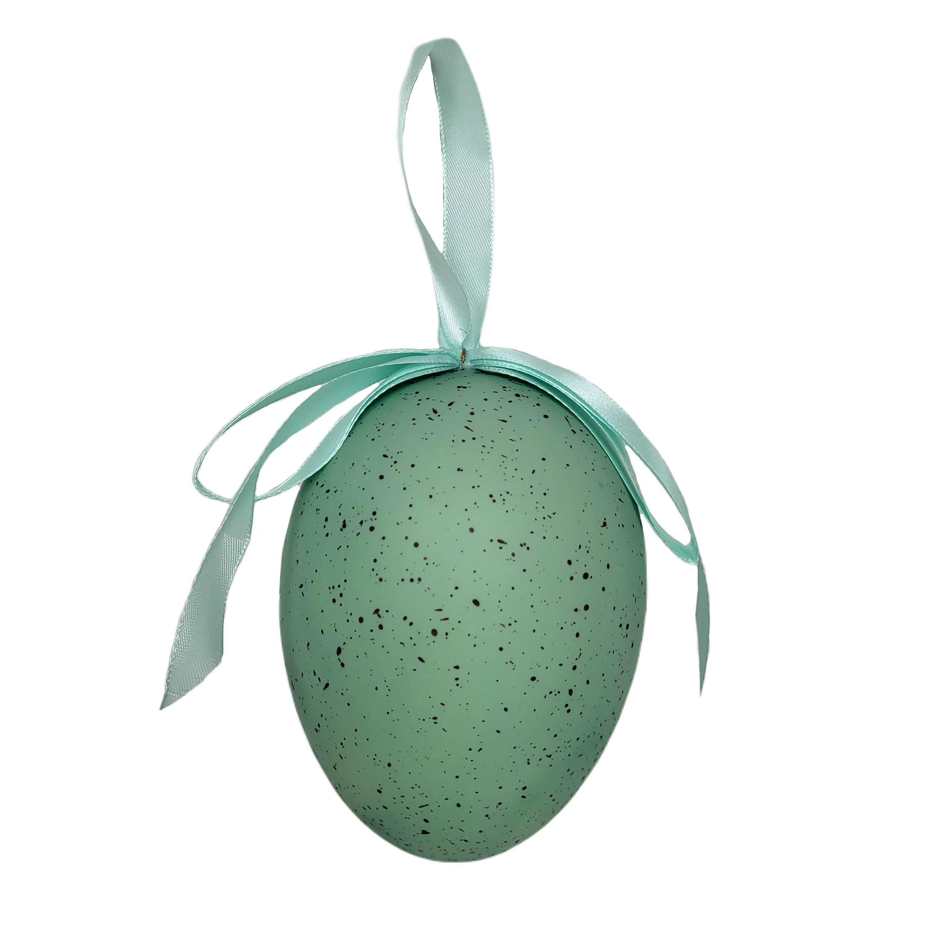 Easter Green Speckled Egg Decor, 6 in, by Way To Celebrate - Walmart.com