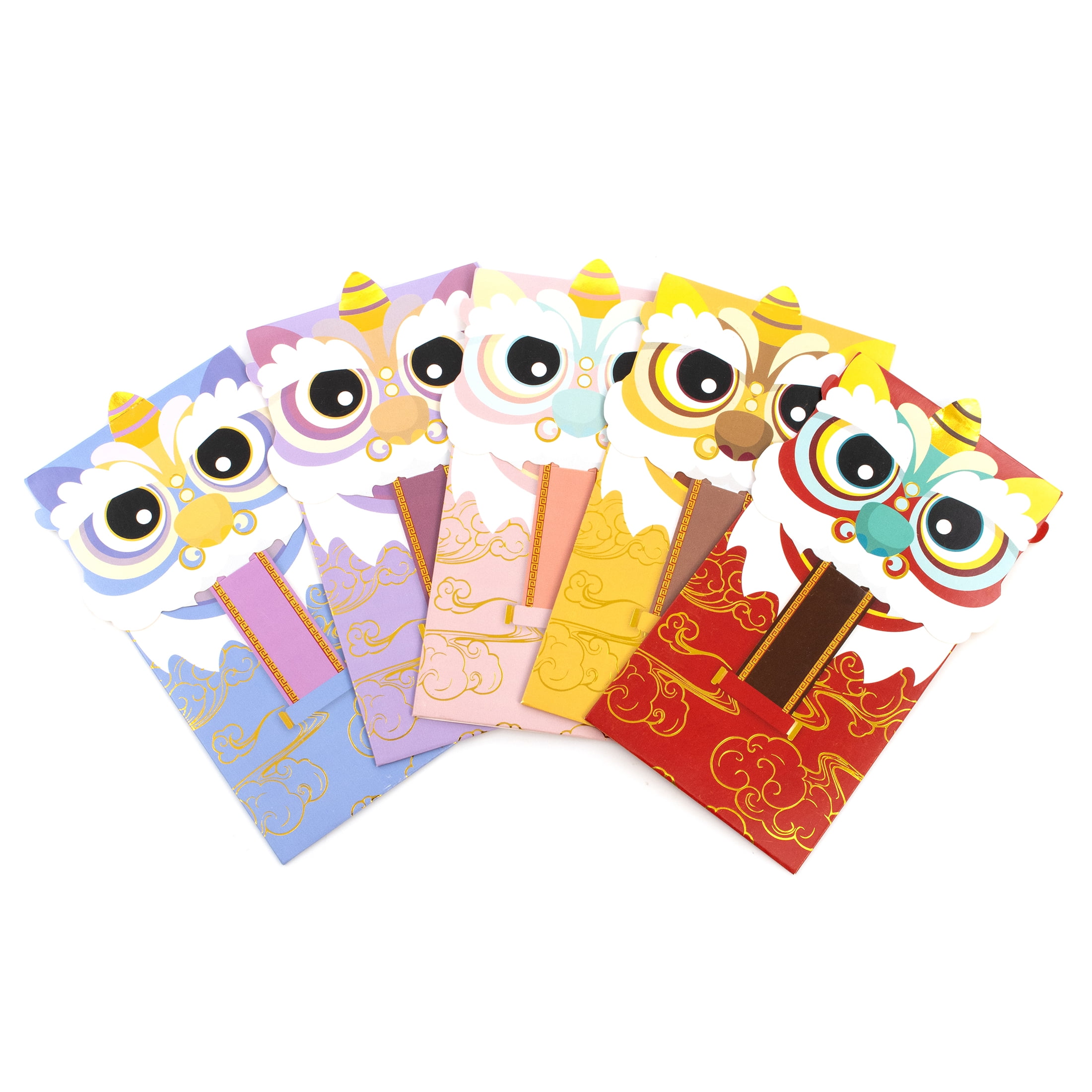 Way To Celebrate! Lunar New Years Dragon Envelope, 10 Count - Walmart.com