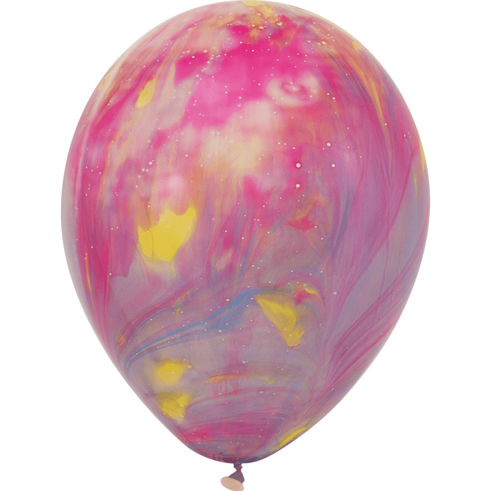 Way To Celebrate Marble Multicolor Balloons 12 Inch, 8ct. - Walmart.com