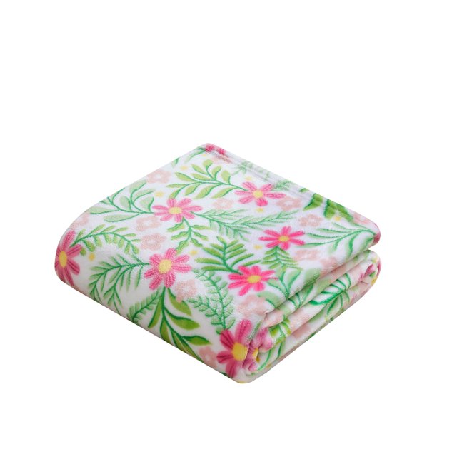 Way To Celebrate Spring Springs Throw Blanket, Spring Springs, Standard ...